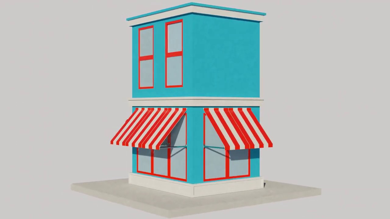 LOW POLY STORE - PORTFÓLIO ( V1 ) - YouTube