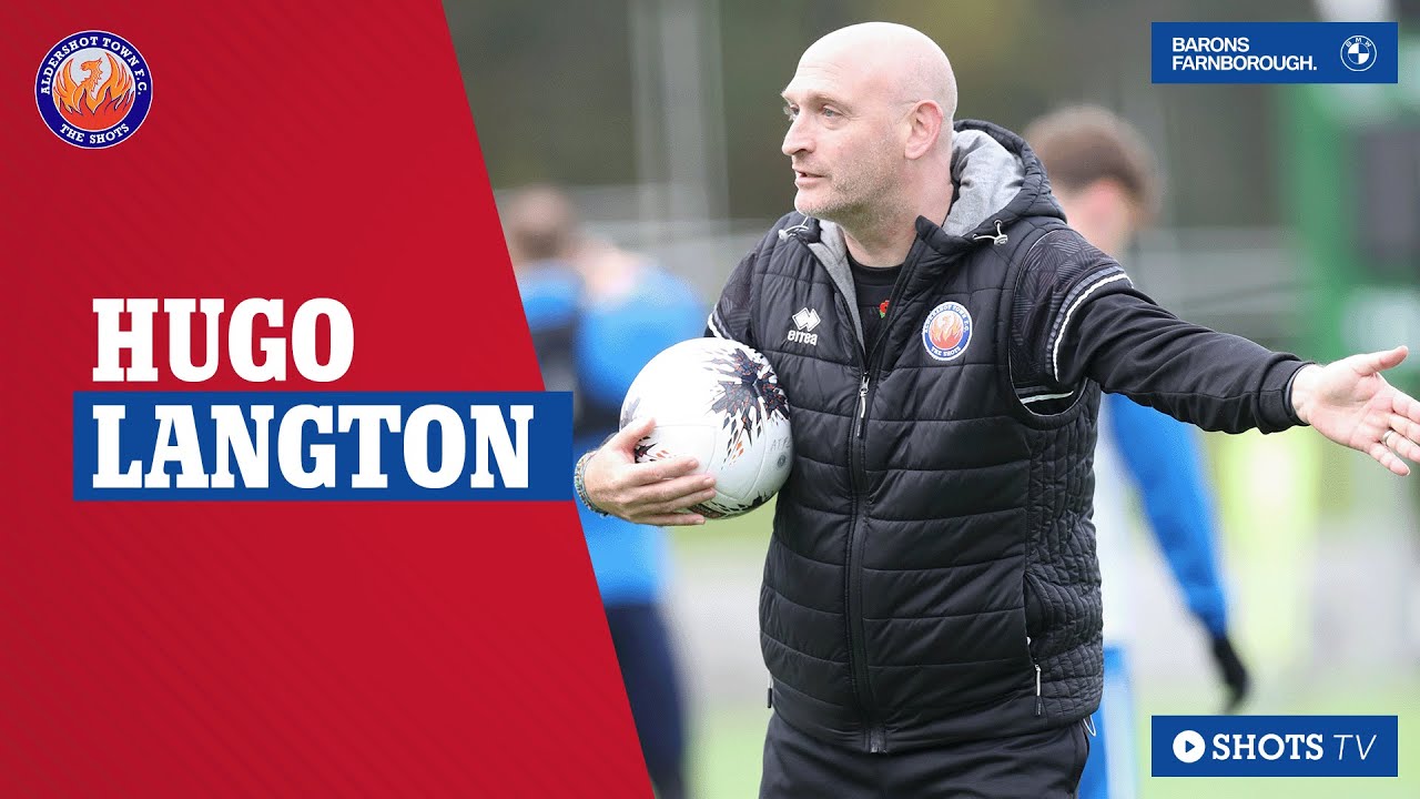 HUGO LANGTON PRE-MATCH: Bromley (A) - YouTube