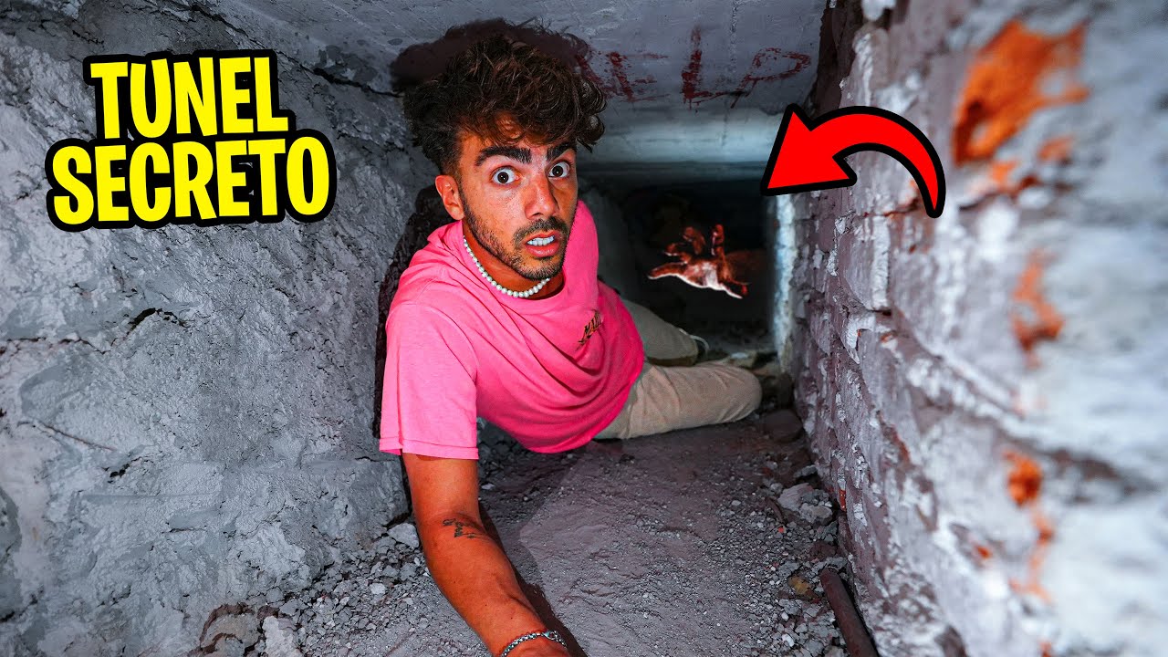 ENCONTRE UN TUNEL SECRETO EN MI CASA - YouTube