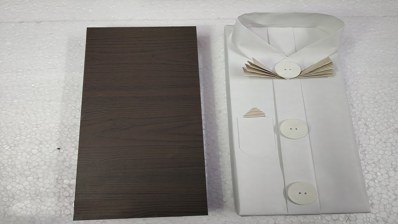 Shirt Style Gift Wrapping - YouTube
