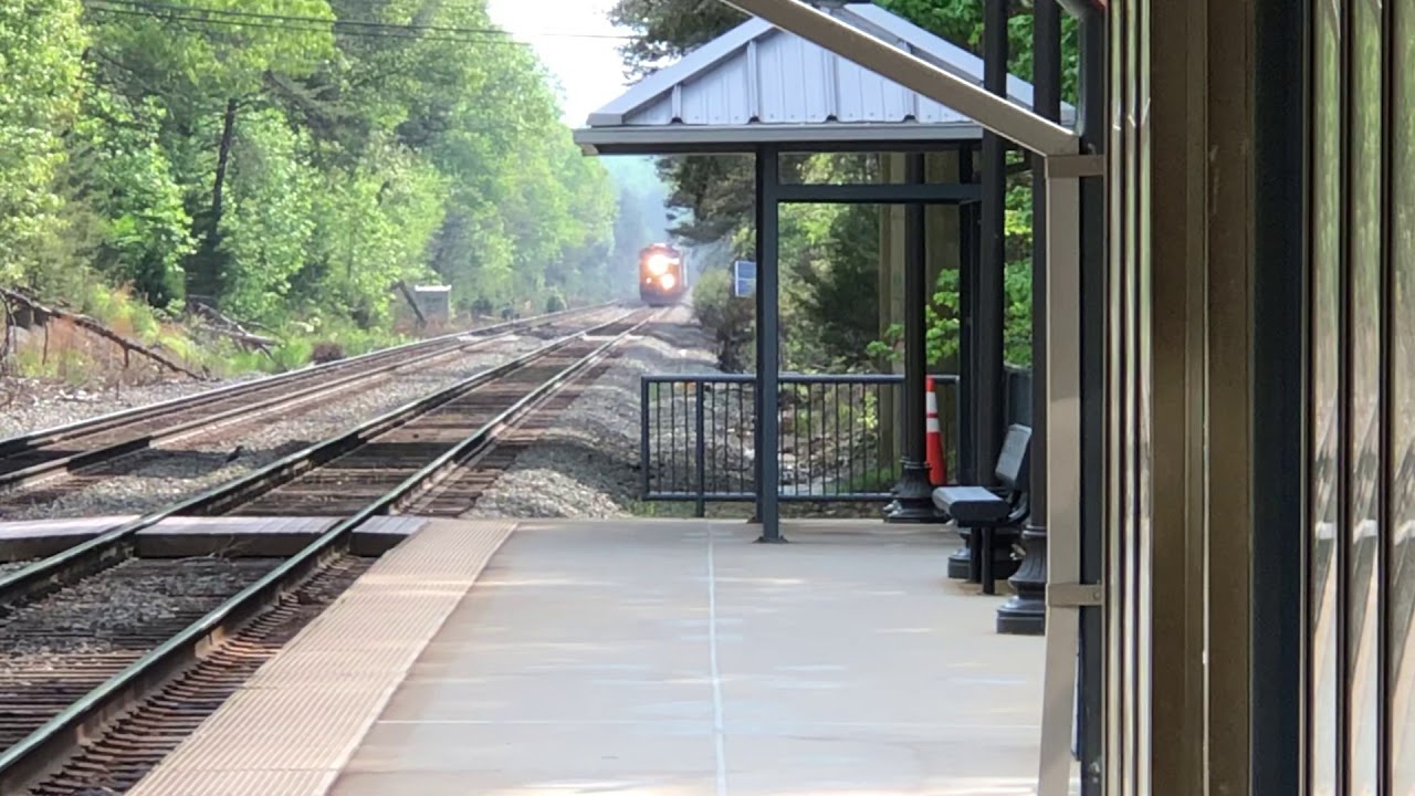 Csx 3350 Southbound at Leeland Road Station VA - YouTube