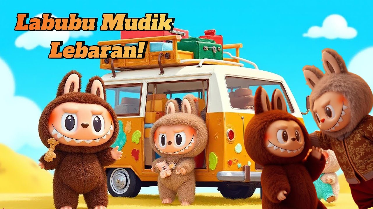 Labubu Mudik Lebaran Spesial Idul Fitri | Lagu Islami Labubu Imut ...