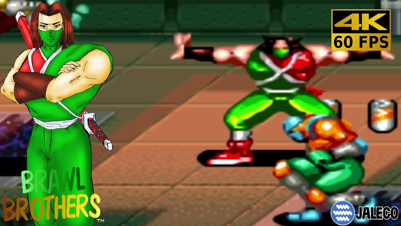 Brawl Brothers - Kazan [SNES / 1993] 4K 60FPS - YouTube