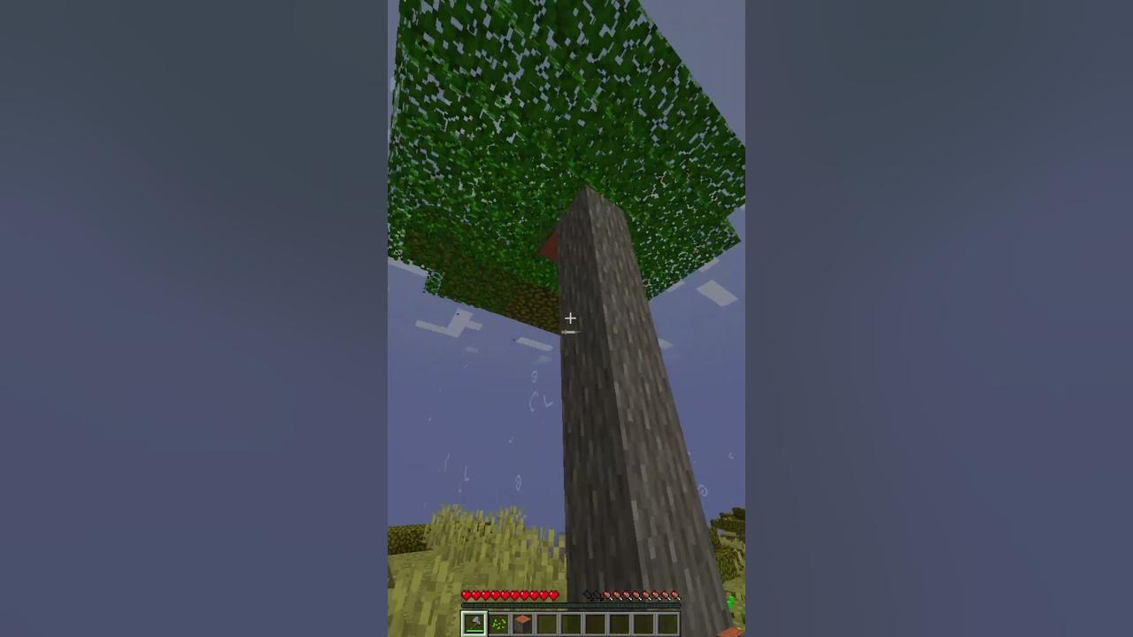 falling tree minecraft - YouTube
