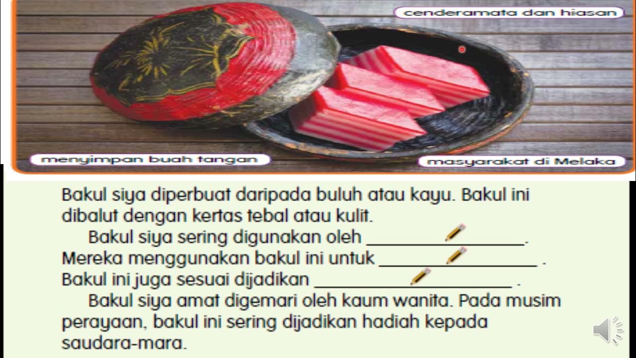 Bakul Siya SJK Tahun 2 - YouTube