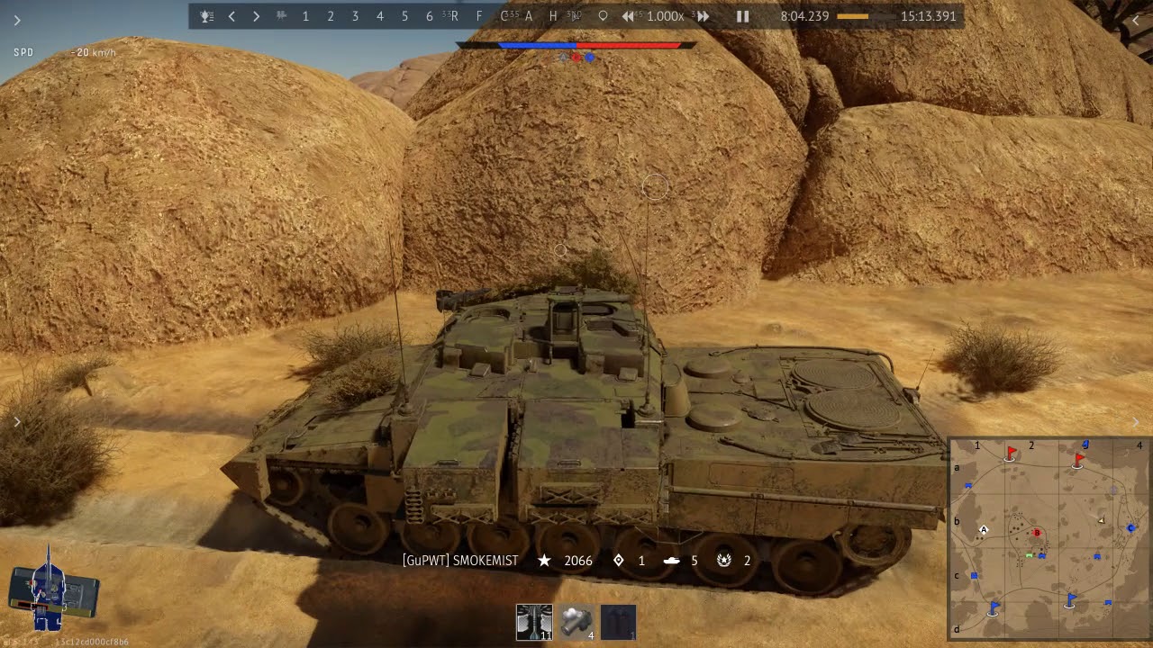 War Thunder STRV 122 gameplay - YouTube