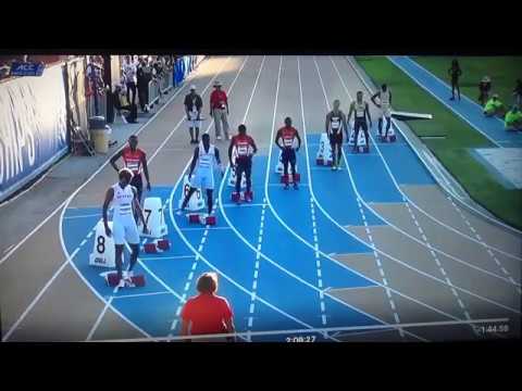 Dylan Peebles 2nd in 200 at ACC Championship 20.87 - YouTube