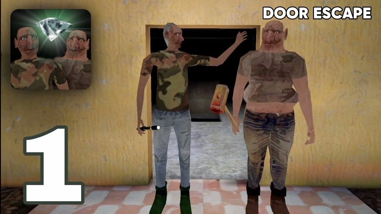 the twins bob and buck 😱 horror game door escape full game play walk ...