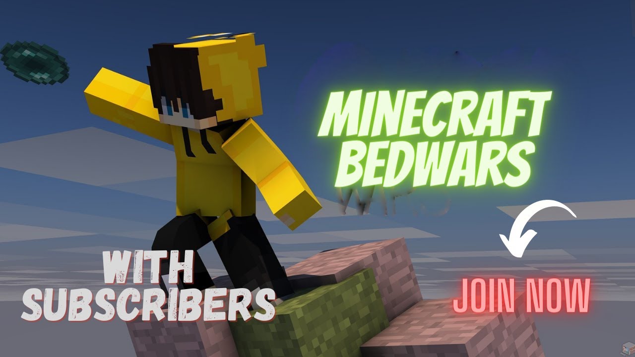 PLAYING BEDWARS LIKE A PRO | MINECRAFT BEDWARS LIVE | JOIN NOW - YouTube