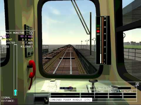 MSTS CTA Pink Line cab ride part 1 - YouTube