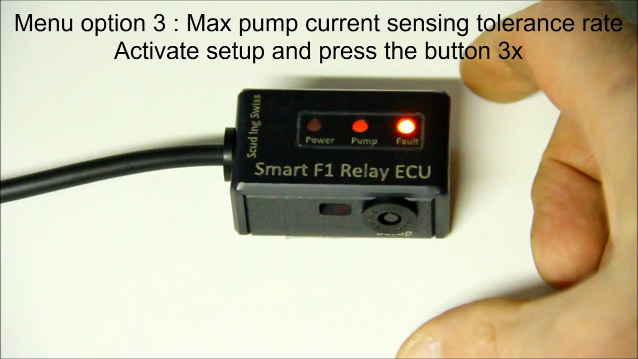 www.ScudIngSwiss.com - SMART EMT F1 RELAY ECU Configuration - YouTube