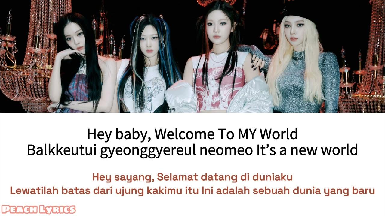aespa (에스파) 'Welcome To MY World (ft. naevis)' // lirik lagu terjemahan [rom/sub indo] - YouTube