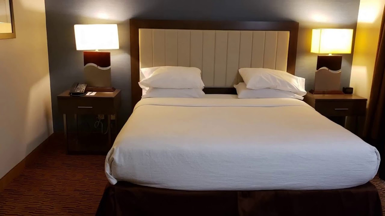 Embassy Suites Premium Suite Dallas TX Market Centet - YouTube