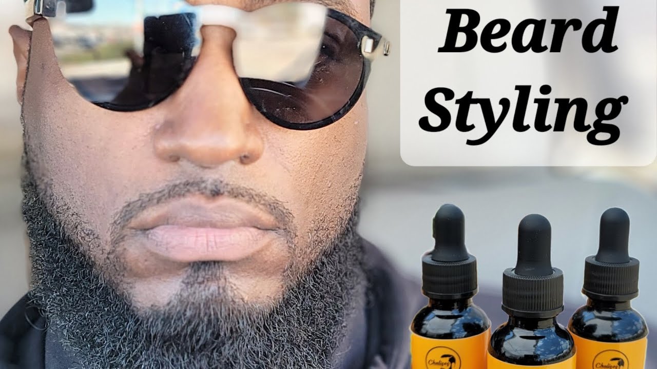 How to Style Beard after Straight Razor Lineup - YouTube