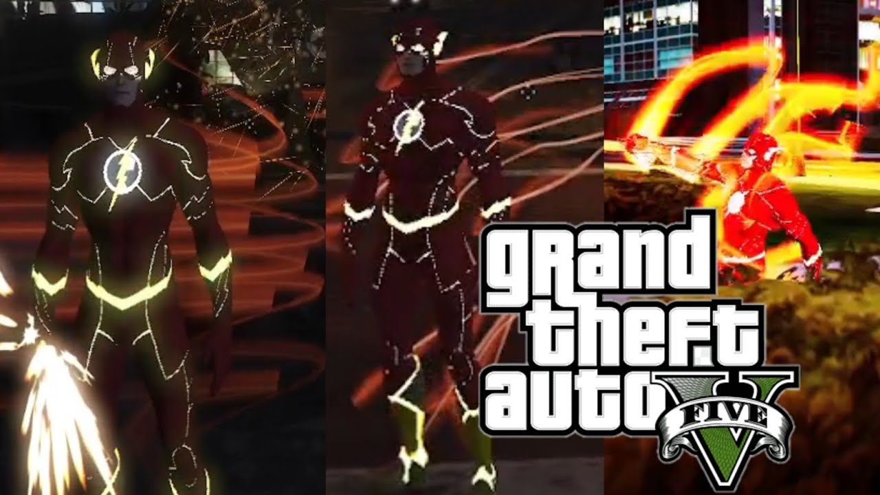 The Flash Speed of Light l Epic Moments - GTA 5 - YouTube
