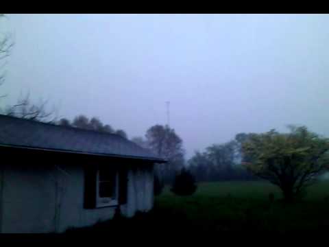 Lightning Strikes Cell Tower 4-7-2015 - YouTube