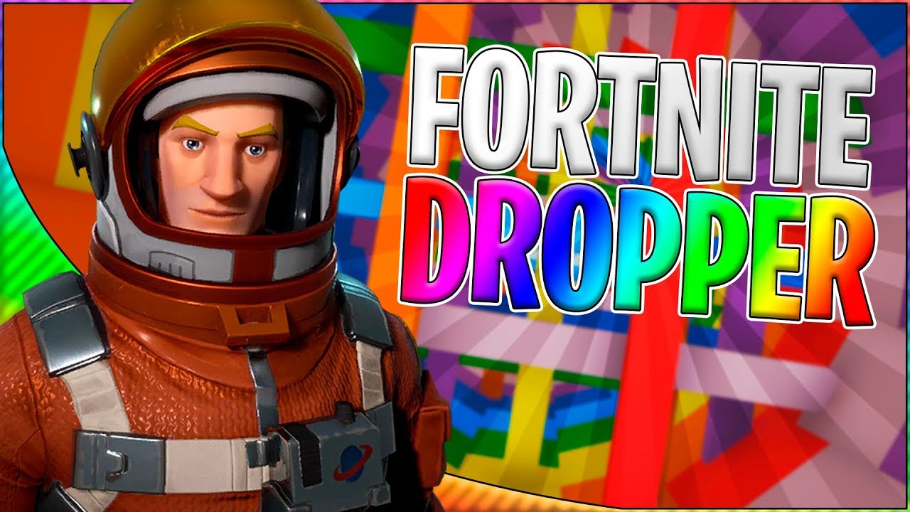 FORTNITE RAINBOW DROPPER! | Dansk Fortnite - YouTube