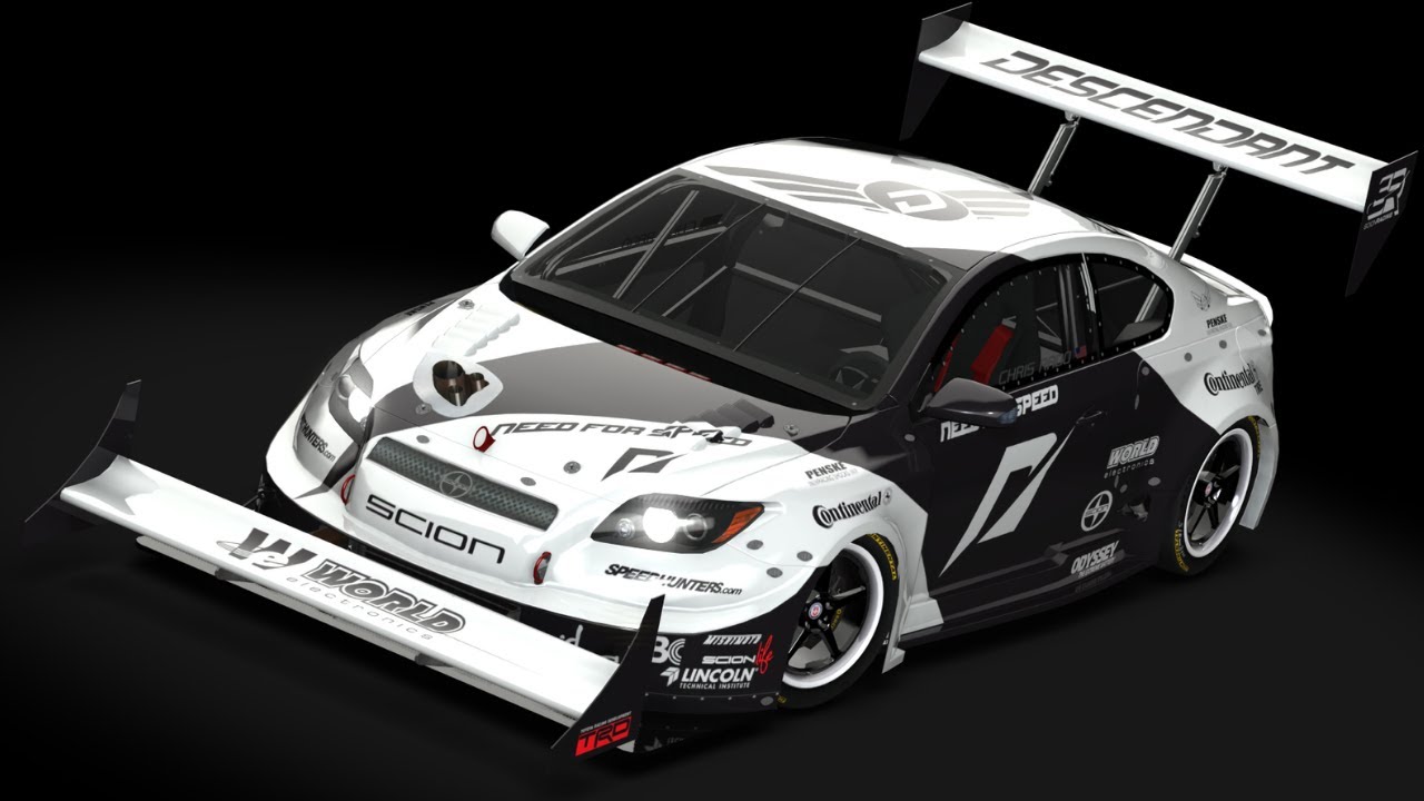 Scion tC Time attack | Test Run | Assetto Corsa - YouTube