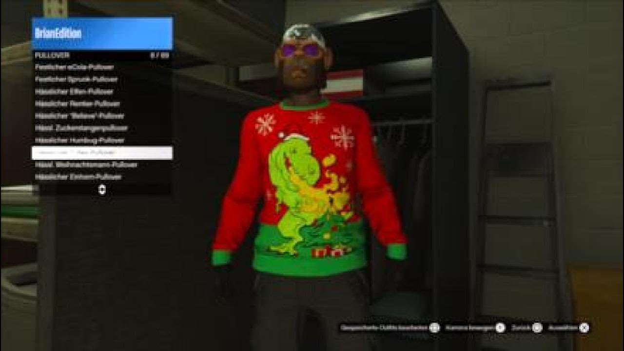 GTA 5 | All Clothings & Outfits•It's XMAS Season you HO HO HO - YouTube