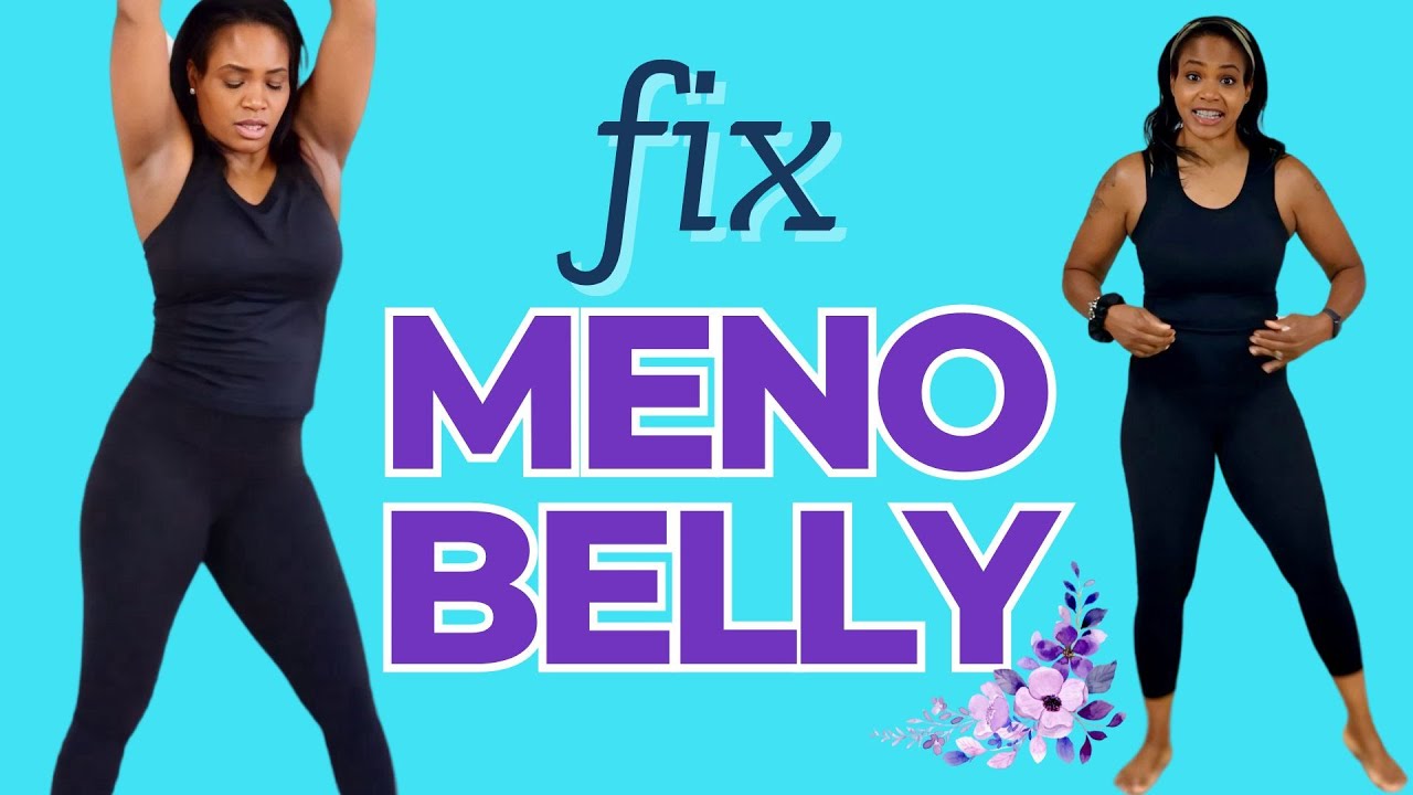How To Lose Meno Belly | Stomach Fat Workout for Menopausal Women - YouTube
