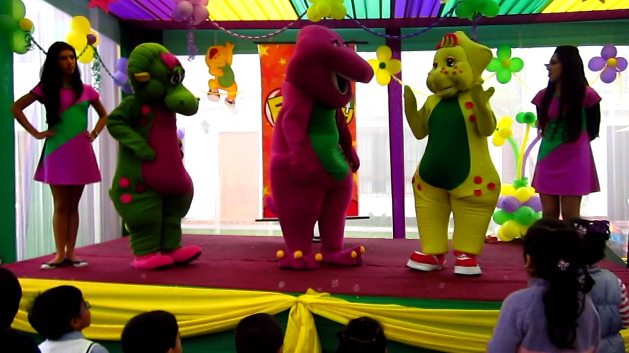 Show de Barney en Fantasy Art - YouTube