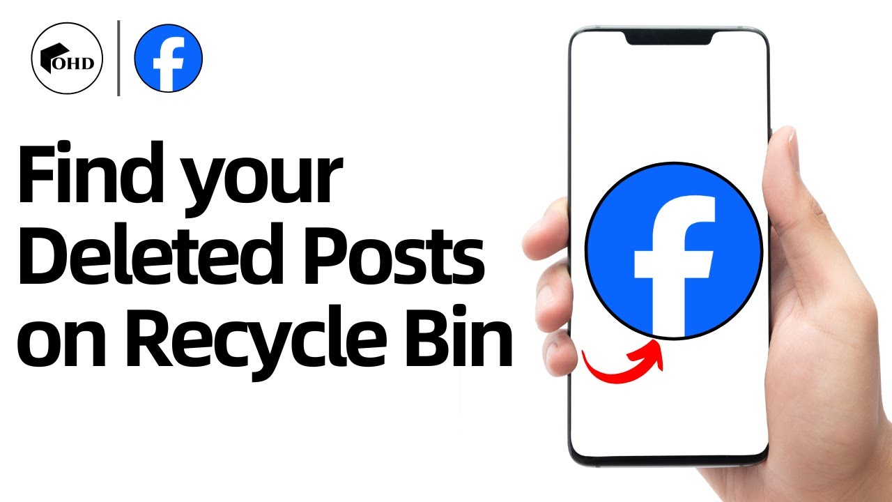 How to Find your Deleted Posts on Facebook Recycle Bin - YouTube