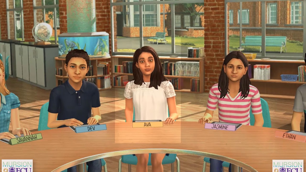 Mursion Middle School Class Introductions - YouTube