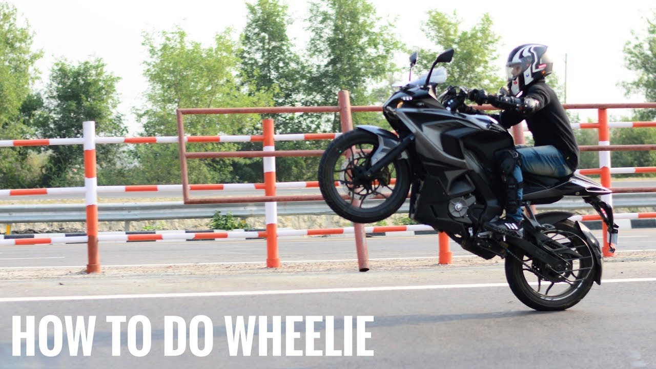How to wheelie a small bike | Clean and Simple - YouTube