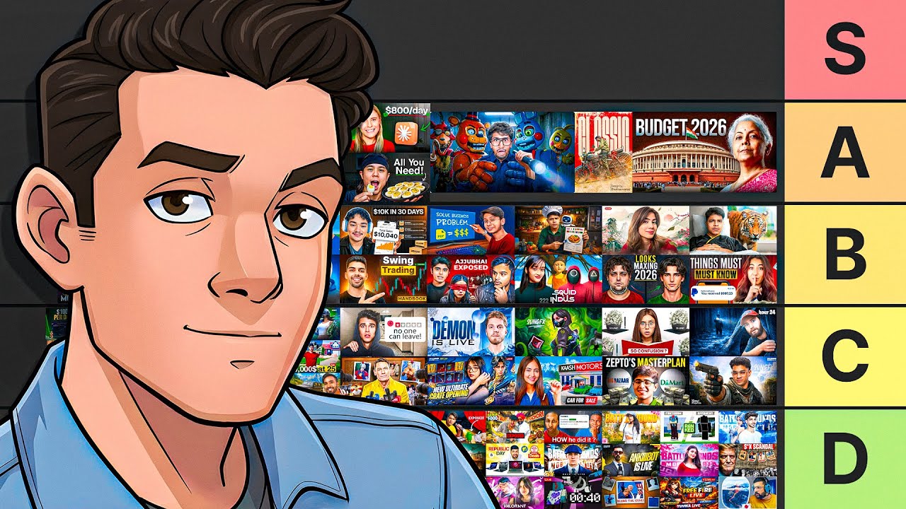 The Ultimate Thumbnail Tier List l Photoshop Live Stream - YouTube