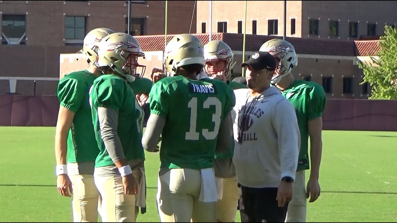 Practice Highlights: A close look at Jordan Travis and Florida State's ...