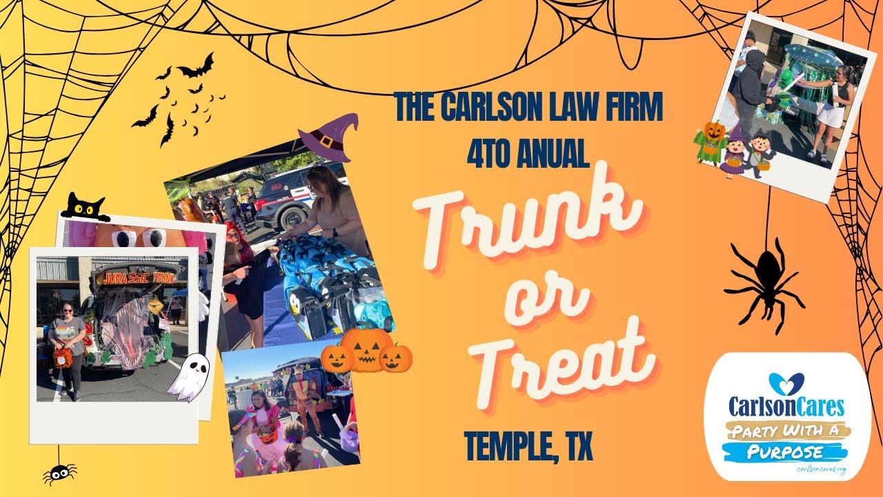 Carlson Cares | 4to Anual Trunk or Treat (Temple, TX) - YouTube