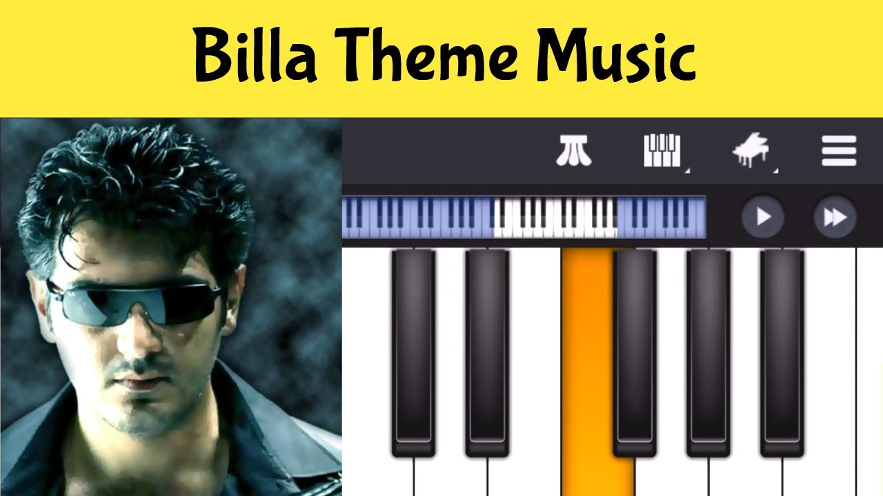 Billa Theme Music | Billa BGM | Perfect Piano | Yuvan - YouTube