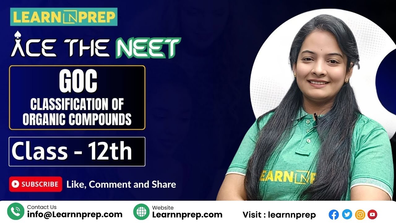 Classification Of Organic Compounds | Chemistry | Organic Compounds | # ...