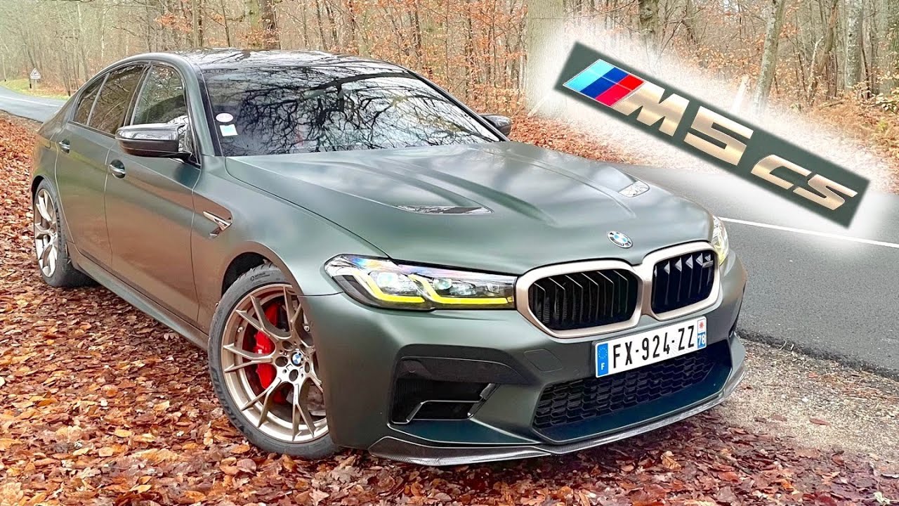 Essai BMW M5 CS : LA PLUS PUISSANTE DE L'HISTOIRE 🤯 - YouTube