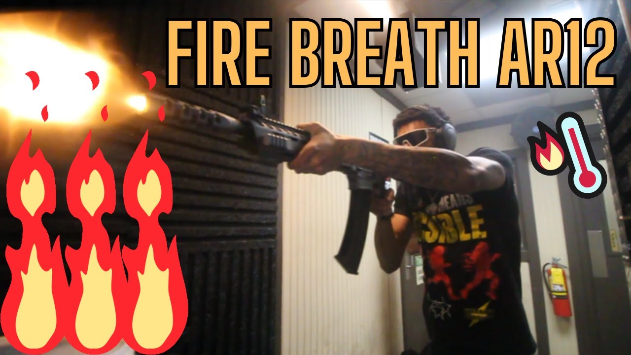 FLAMIN HOT AR12!!! (DAY7WSET)(INDOOR RANGE PT8) - YouTube