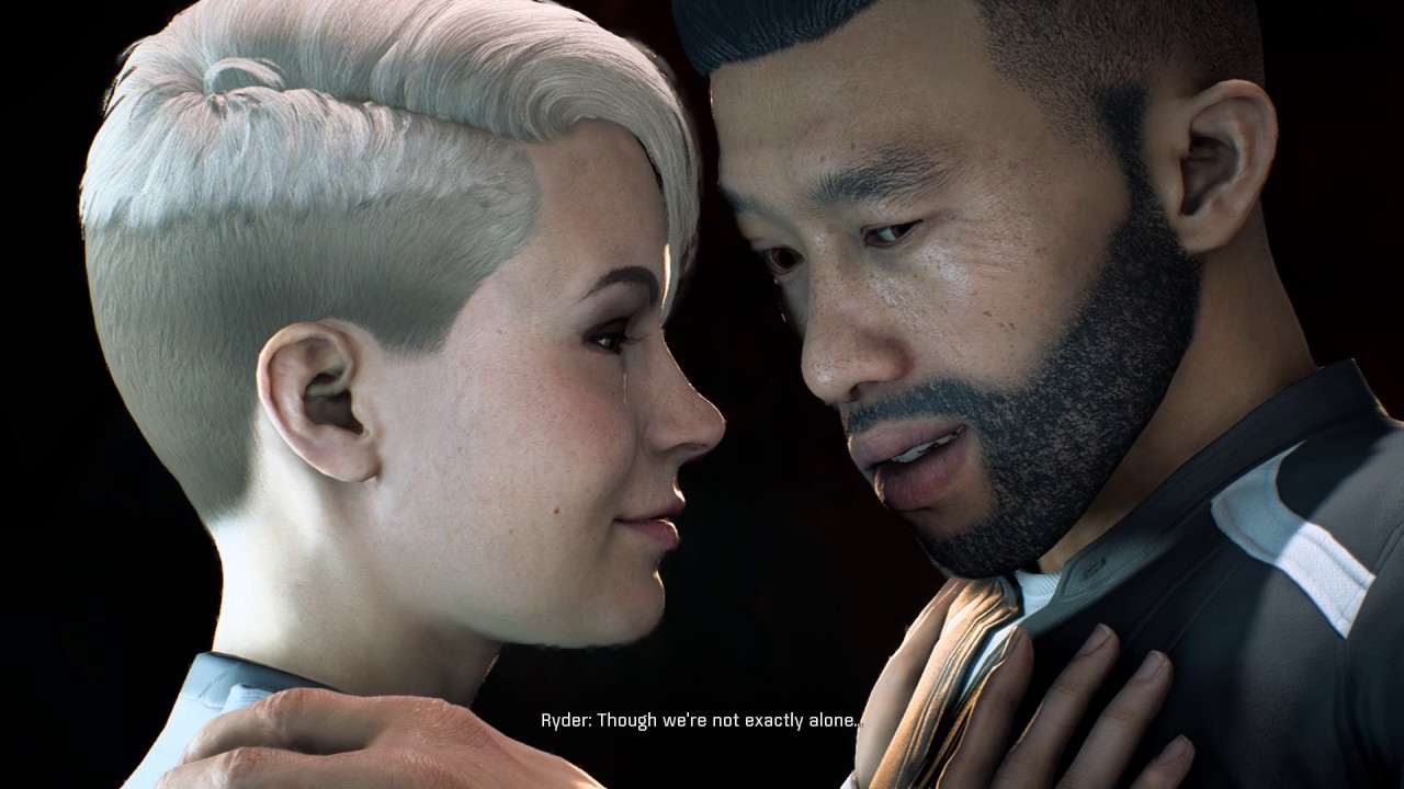 Mass Effect: Andromeda - Cora Love Scene - YouTube