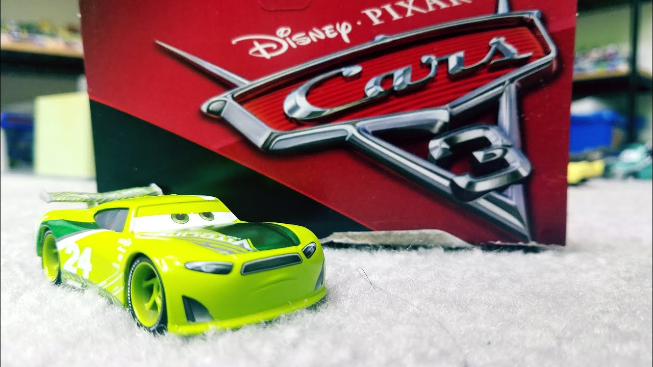 Disney Pixar Cars 3 Diecast Review: Chase Racelott - Unboxing & Review ...