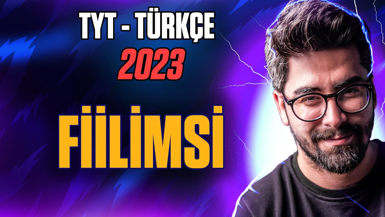 Fiilimsi / Eylemsi (TYT Türkçe Konuları - 2023) - YouTube