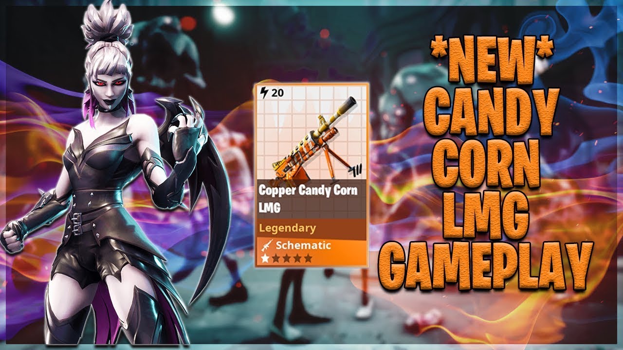 *THE NEW GRAVEDIGGER??? CANDY CORN LMG GAMEPLAY - YouTube
