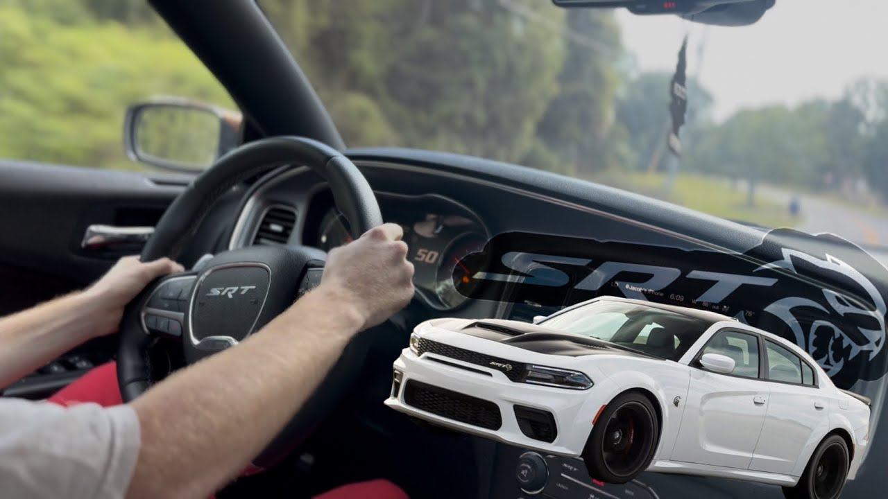 SLIDING a HELLCAT for the first time!! (super fast) - YouTube