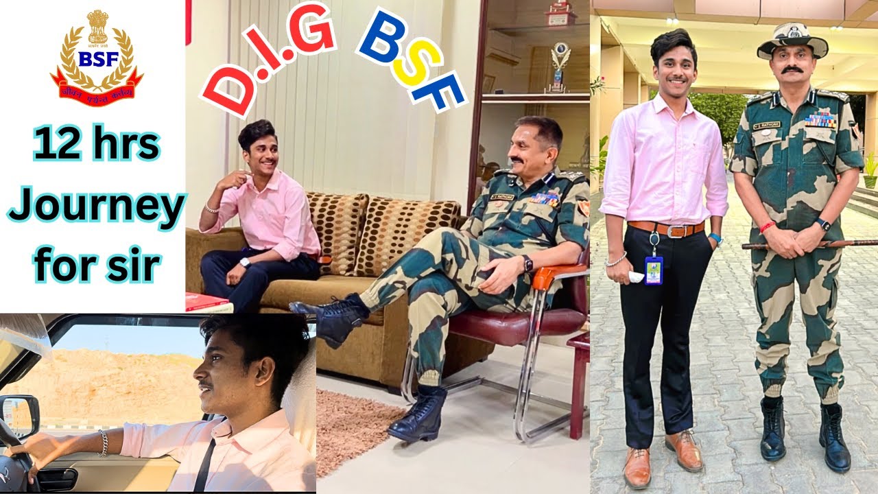 Non Stop😯 Delhi to Jaisalmer by Road | Meet DIG of BSF | Kargil warrior ...