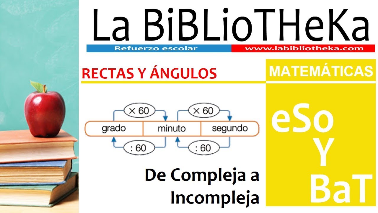 Pasar de forma COMPLEJA a INCOMPLEJA GRADOS, MINUTOS Y SEGUNDOS.👍 ...