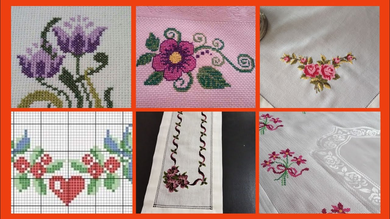 Gorgeous impressive cross stitch pattern #crossstitchdesigns - YouTube