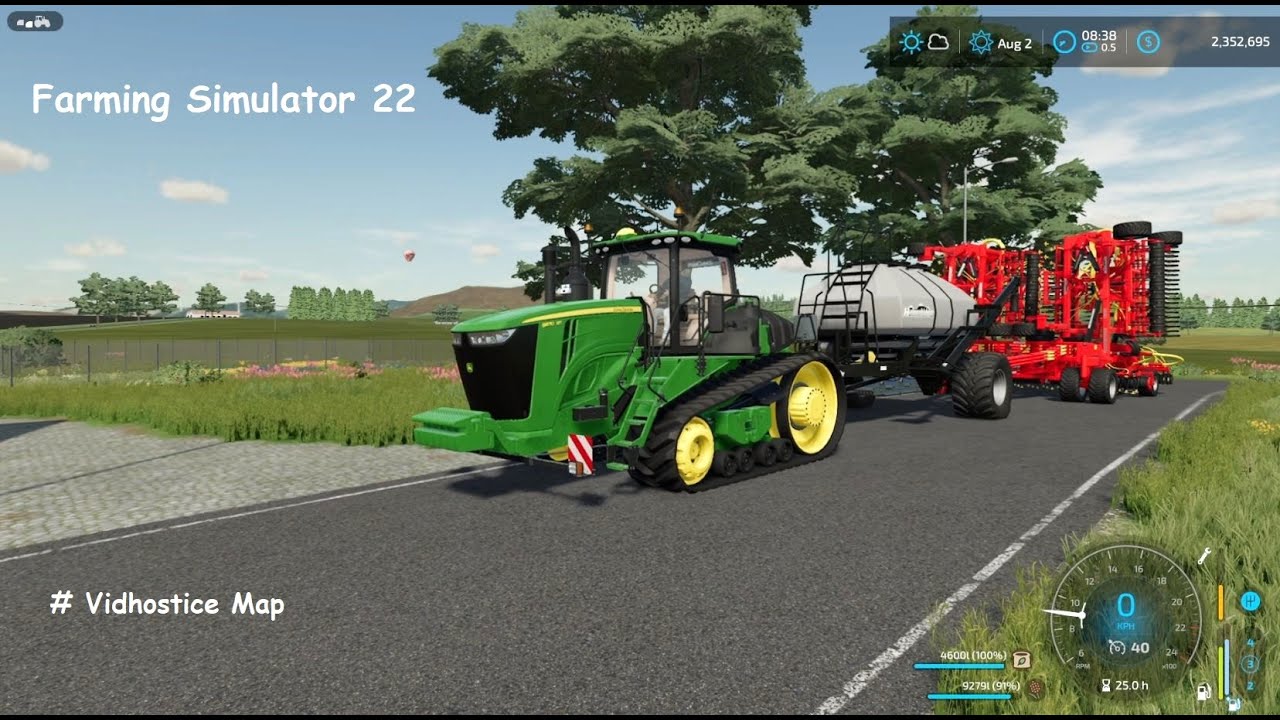 Planting Canola in the small field || FS 22 || - YouTube