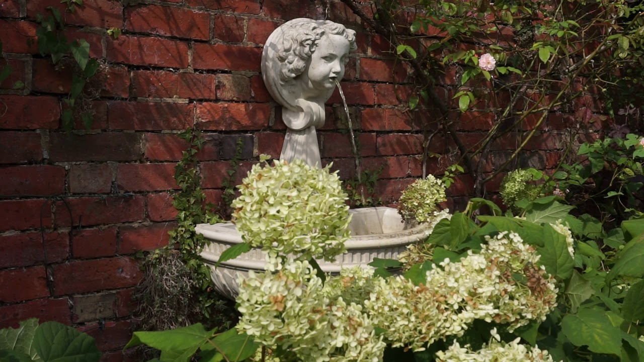 Haddonstone Wall Fountain - YouTube