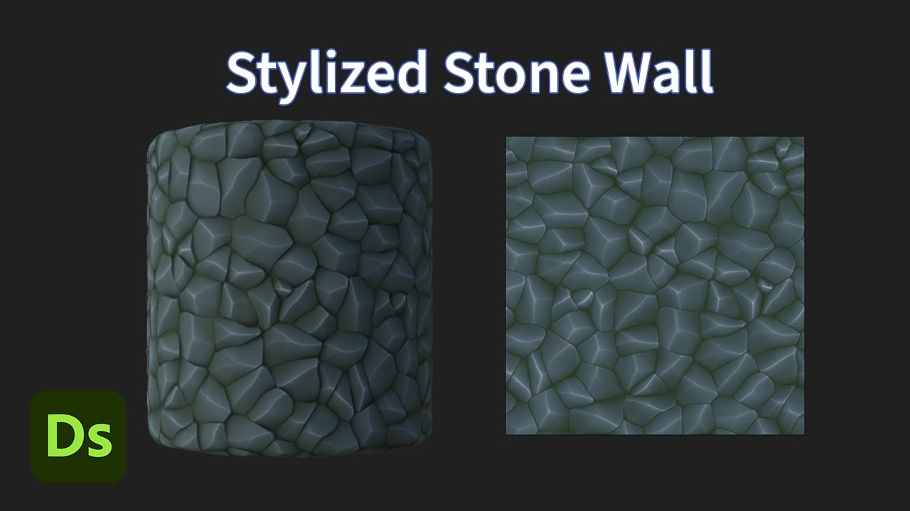 Stylized Stone Wall in Substance Designer - YouTube