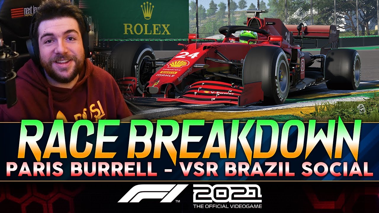 Paris Burrell Brazil BREAKDOWN! F1 2021 On-Board - VSR Social Brazil GP ...