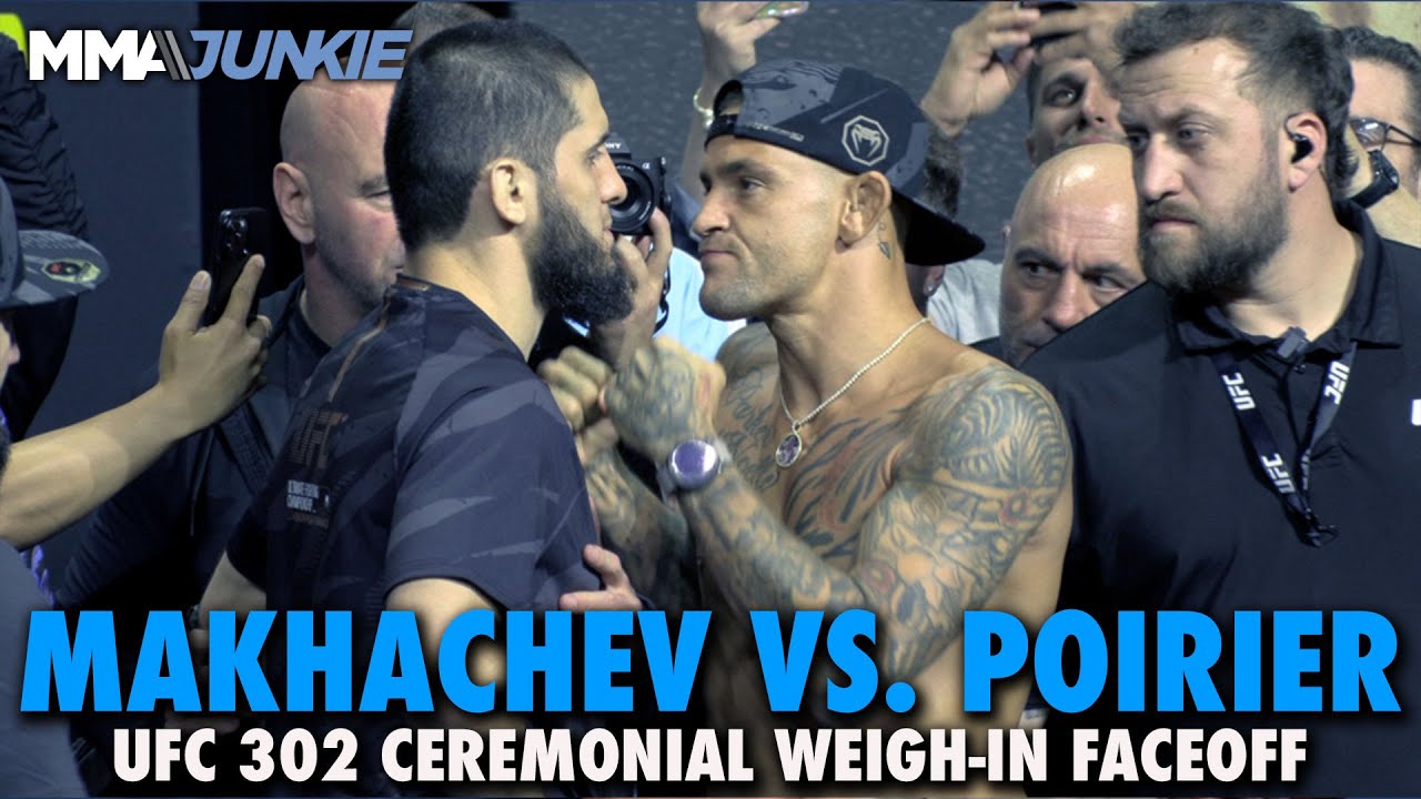 Islam Makhachev vs. Dustin Poirier Final Faceoff For Title Clash | UFC ...