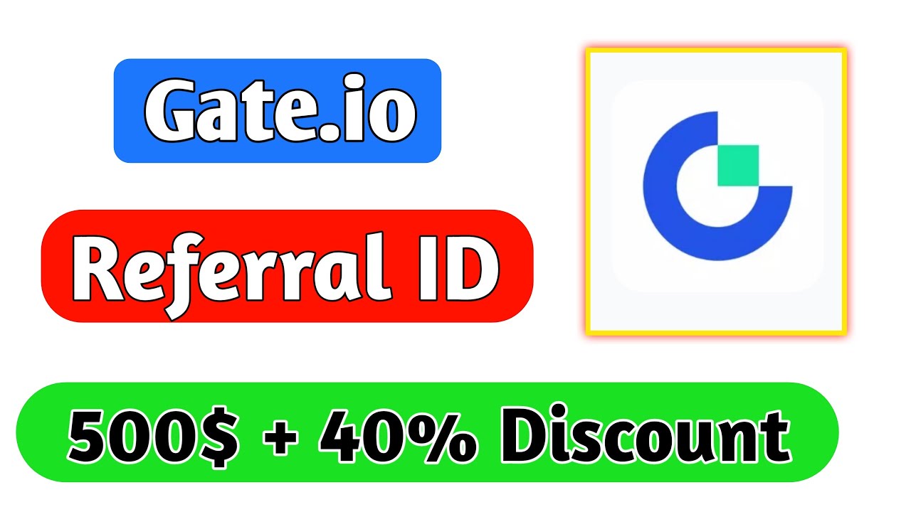 Gate.io Referral ID | Referral ID For Gate io App | Sign up bonus and Referral Code | - YouTube