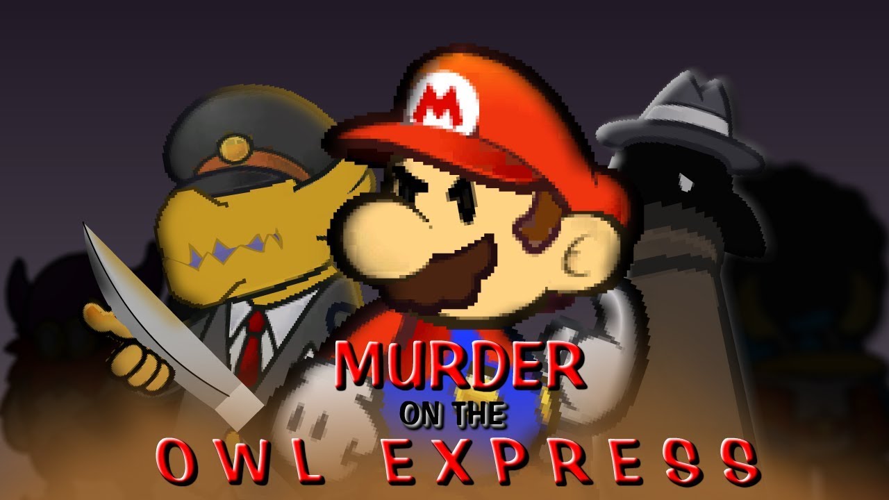 Paper Mario : Murder on the Owl Express (Animation recreation) - YouTube